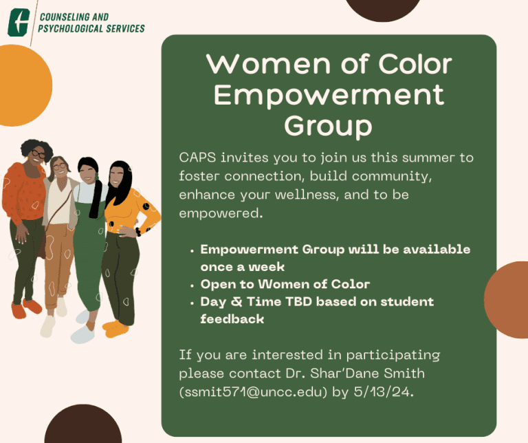 Women of Color Empowerment Group – Women + Girls Research Alliance